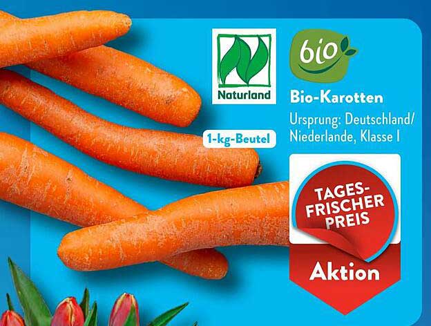 Bio-Karotten 1-Kg-Beutel - Aktion Bei Aldi Süd Angebot bei Aldi Süd