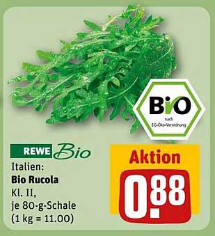 Bio Rucola Angebot bei REWE Center
