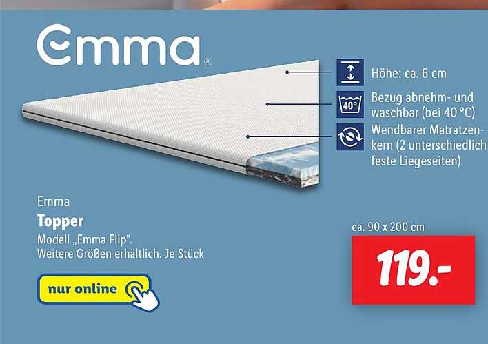 Emma Topper Angebot bei Lidl