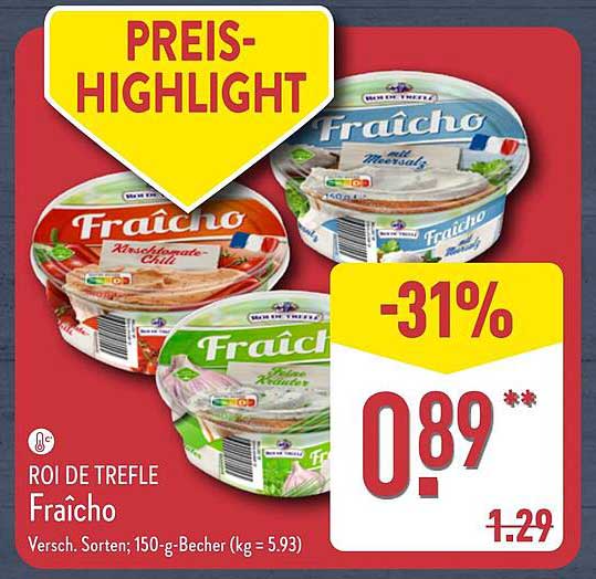 Fraïcho Angebot bei Aldi Nord