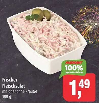 Frischer Fleischsalat Angebot bei Markant