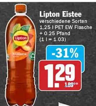 Lipton Eistee Angebot bei Hit