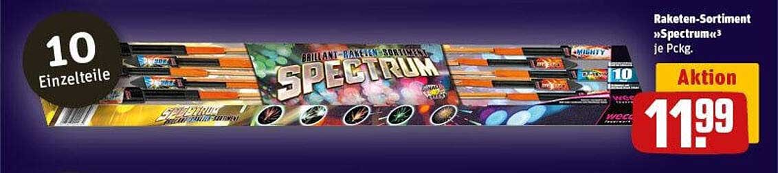 Raketen-Sortiment »Spectrum« Angebot bei REWE