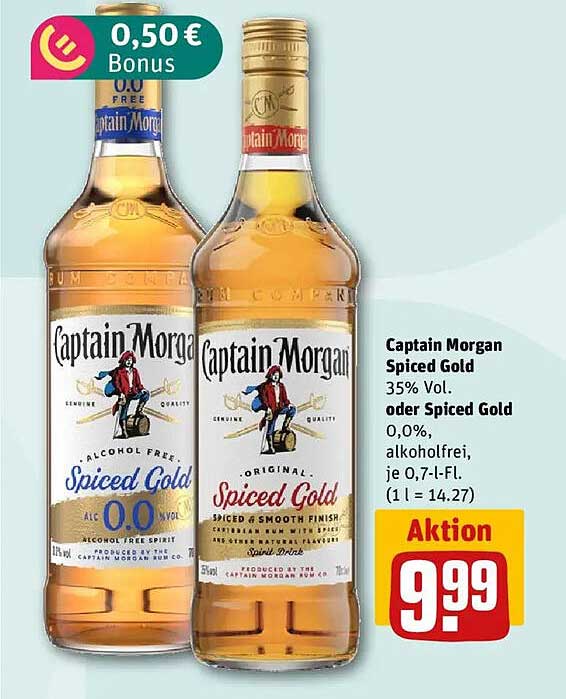 Wunderbar Captain Morgan Angebot Rewe Ebenbild