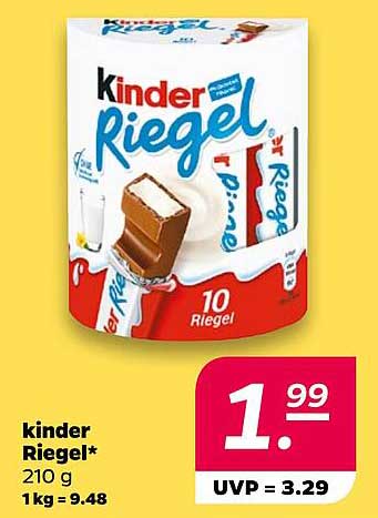 Kinder Riegel* Angebot bei NETTO - ProspektGuru.de