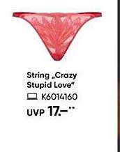 String „Crazy Stupid Love“ Angebot bei Galeria - ProspektGuru.de